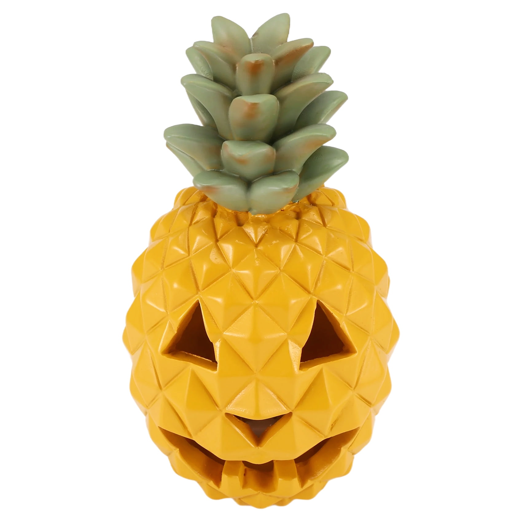 Click here for Unbranded Pineapple Lantern - Yellow Light Hallowe... prices