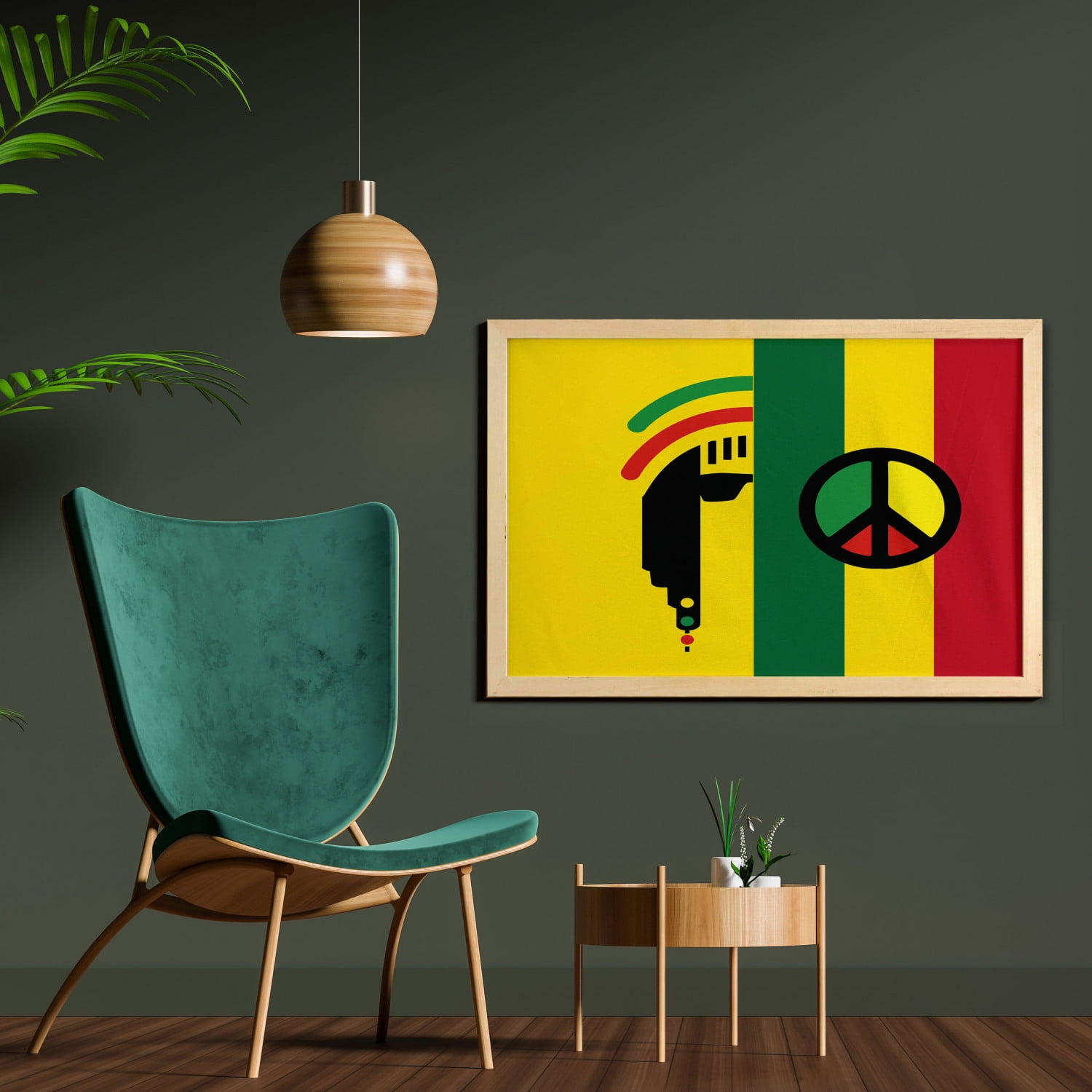 Rasta Wallpaper Border