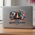 2Pcs 1776-2026 USA 250th Anniversary Vinyl Stickers, Patriotic Graphic ...