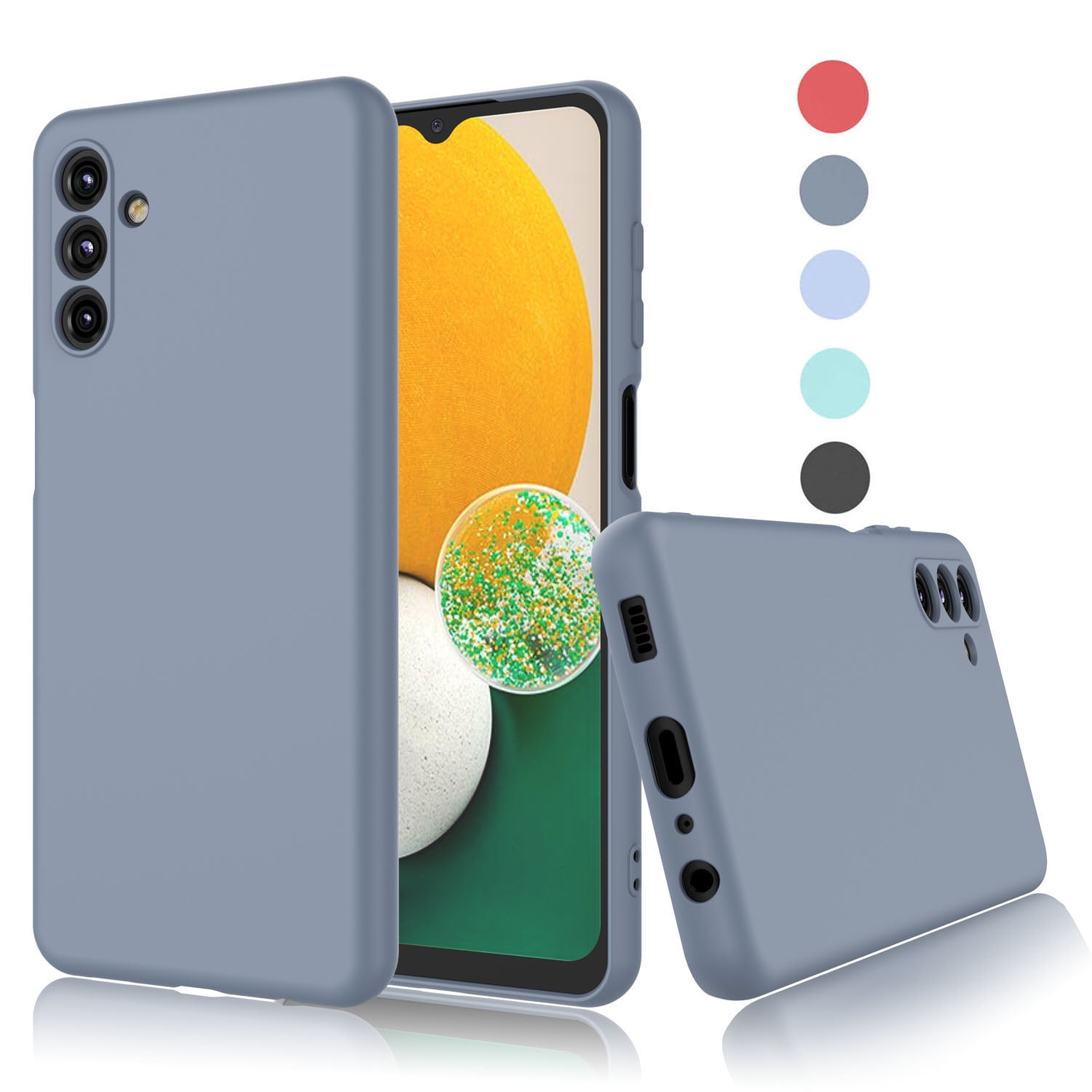 eBizware Cell Phone Cases for Samsung Galaxy A13 5G,Liquid Silicone Gel ...