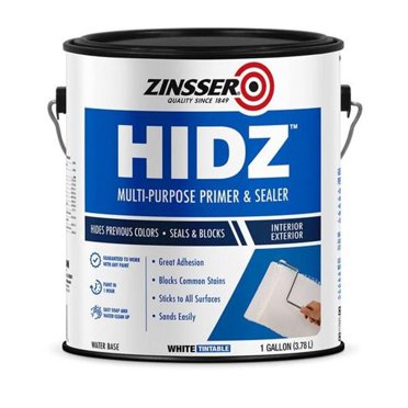 Zinsser 00904 B-I-N Pigmented Shellac Primer-Sealer & Stain Killer, White, 1 Quart - Walmart.com