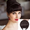 Braid Headband Synthetic Hair Fringe Headband with Bangs Hairpieces for ...