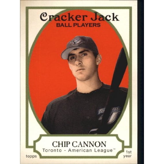 2005 Topps Cracker Jack #218 Chip Cannon RC MLB Baseball Trading Card ...