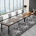 Finmind 6.5FT Conference Table, 78.7 Inche Rectangle Meeting Seminar ...