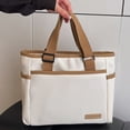 Canvas Crossbody Bag for Women Multi-Pocket Shoulder Purse Casual Work ...