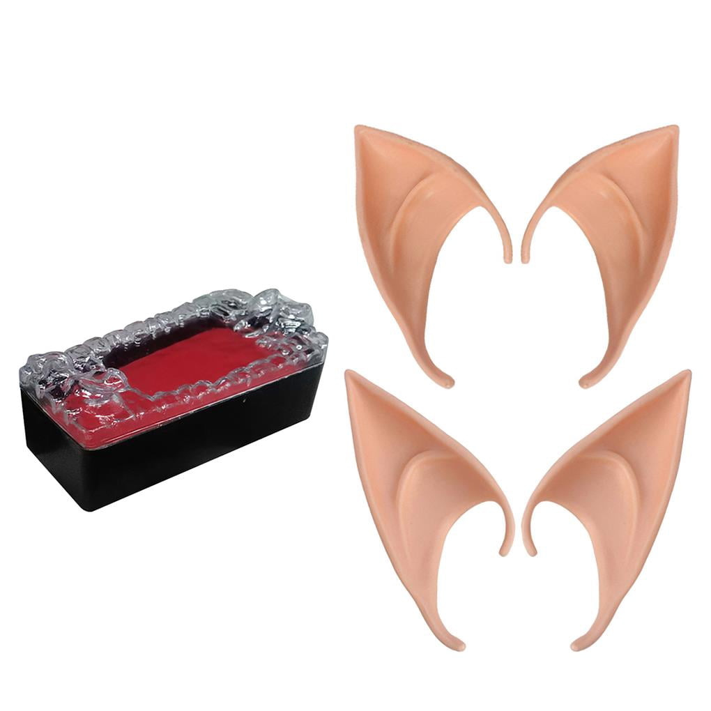Moyic Halloween Vampire Denture Set Realista Fairy Ears Cosplay ...
