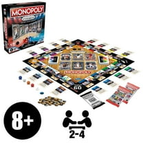 Monopoly Prizm: NBA Edition Board Game with Panini NBA Trading Cards, 2 ...