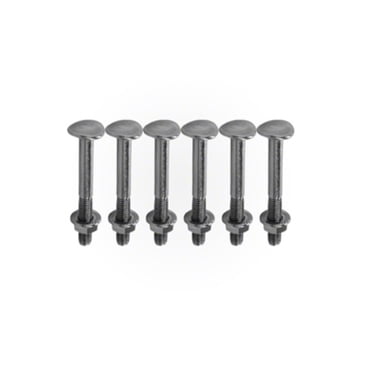 Pack of 2 Oval Metal Rope Wall Anchors for Swimming Pools and Spas ...