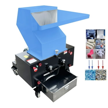 6mm Screen Electric Plastic Shredder Grinder Granulator Plastic ...