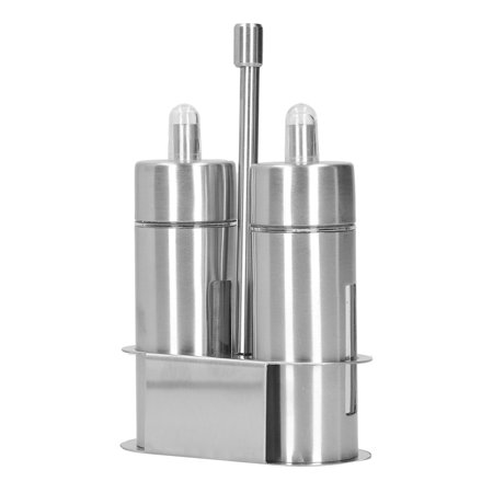 Seasoning Box Set, Condiment Container Set, 304 Stainless Steel Salt ...