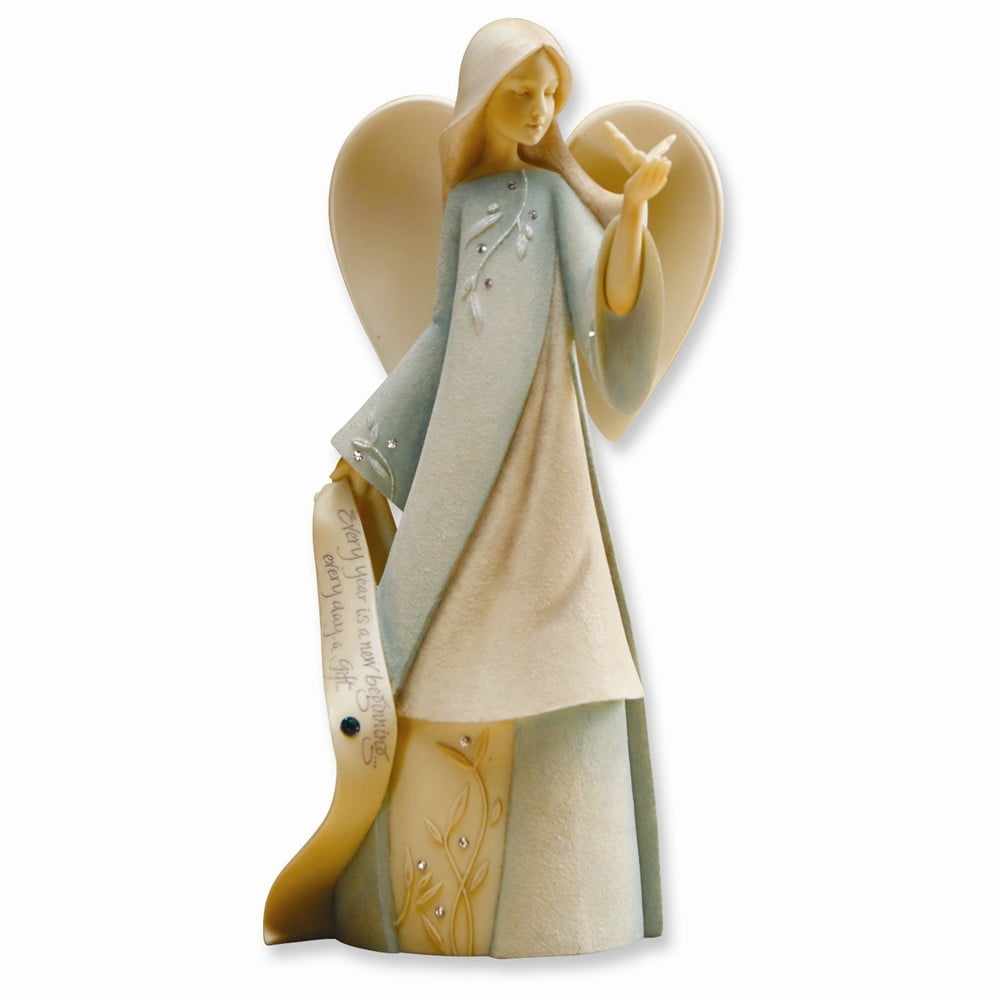 Foundations March Angel Figurine - Walmart.com