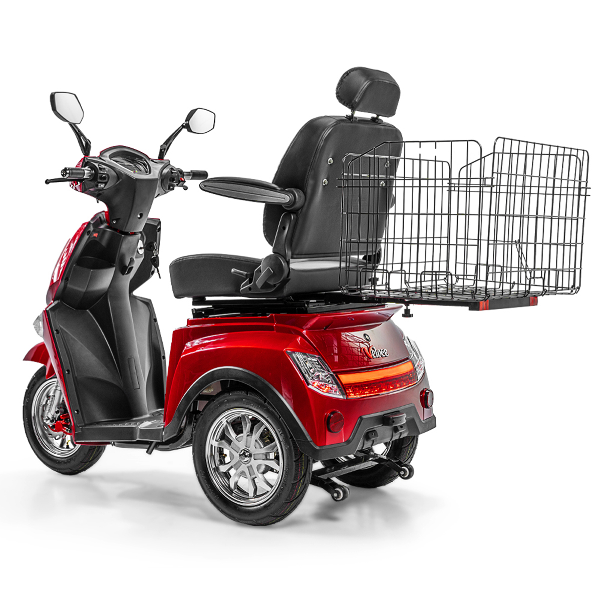 Folding Rear Basket for Mobility Scooters and Power Wheelchairs ...