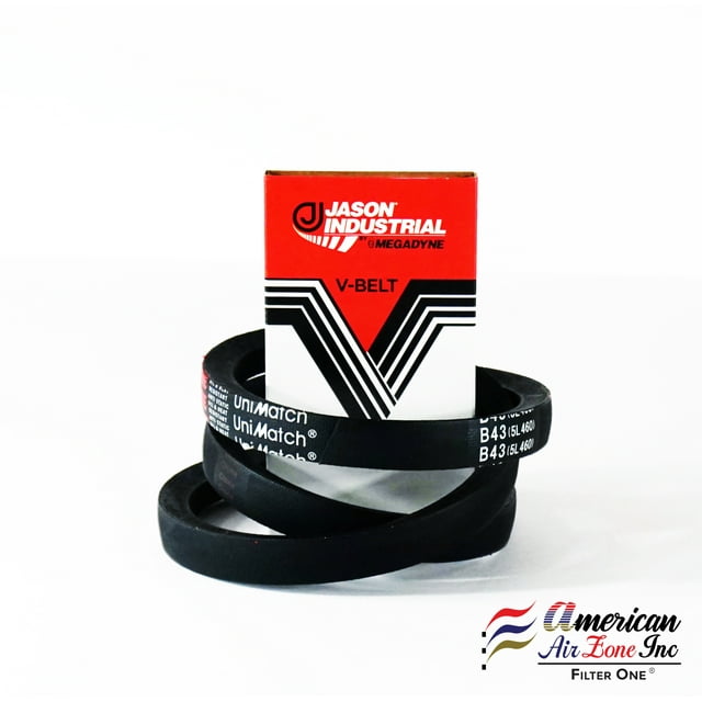 Megadyne - Jason Industrial V Belt - B43 - 5L460 - (Pack of 1 ...