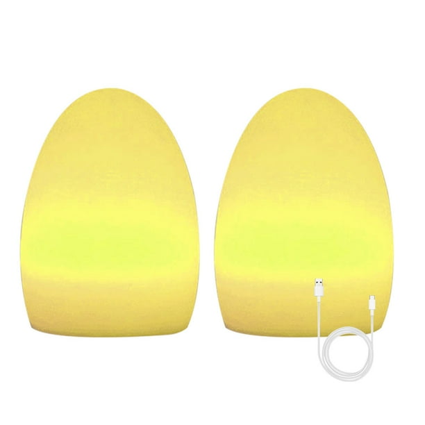 Clairlio LED Egg Shape Table Lights Colorful Remote Atmosphere Light ...