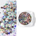 Kripyery 1 Bottle 1g Nail Sequins Sparkling Vibrant Color Shiny Visual ...