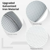 Soil Sifter Garden Compost Dirt Sifter Screen Stainless Steel Sieve Set ...