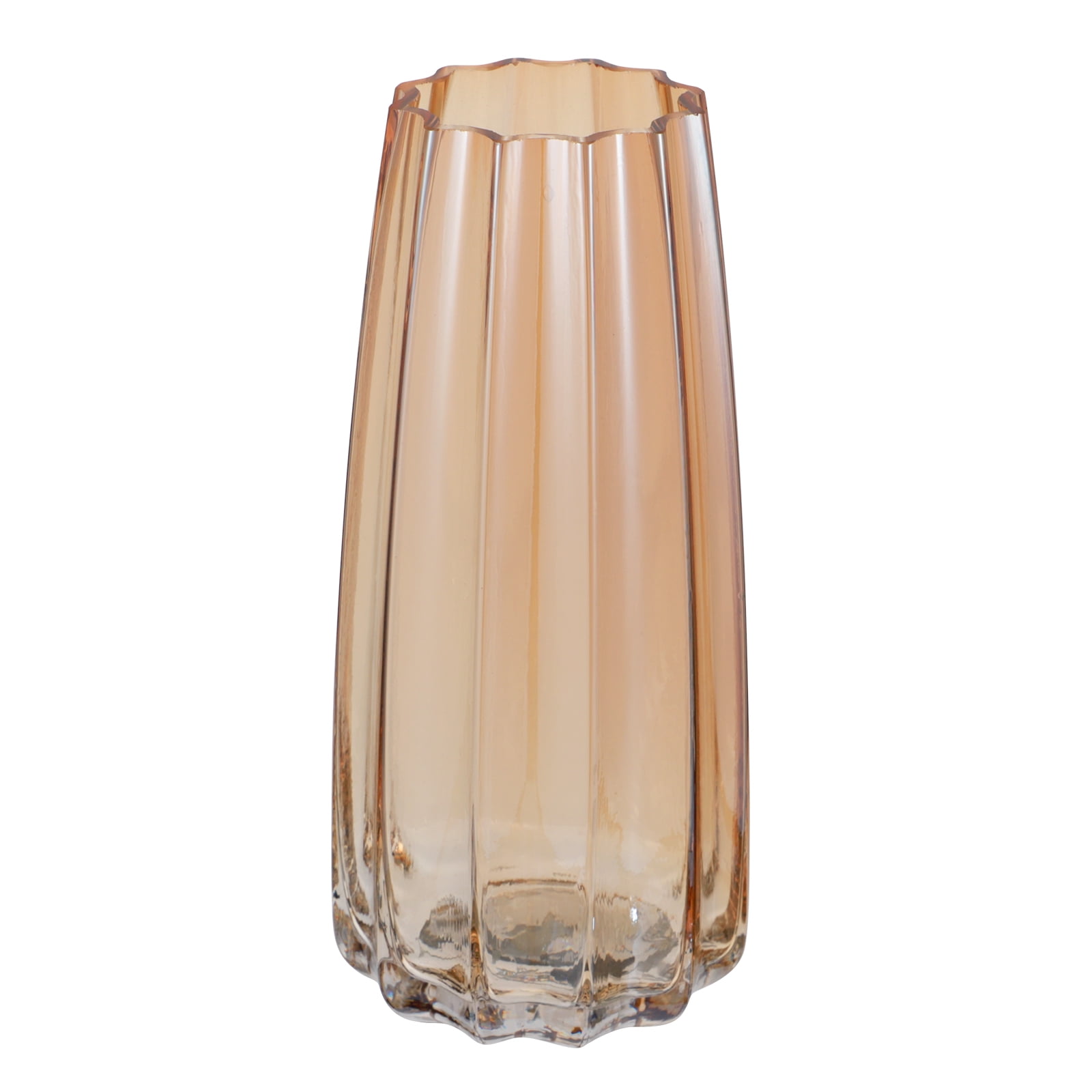 Simple Style Glass Flower Vase Flower Arrangement Container Home ...