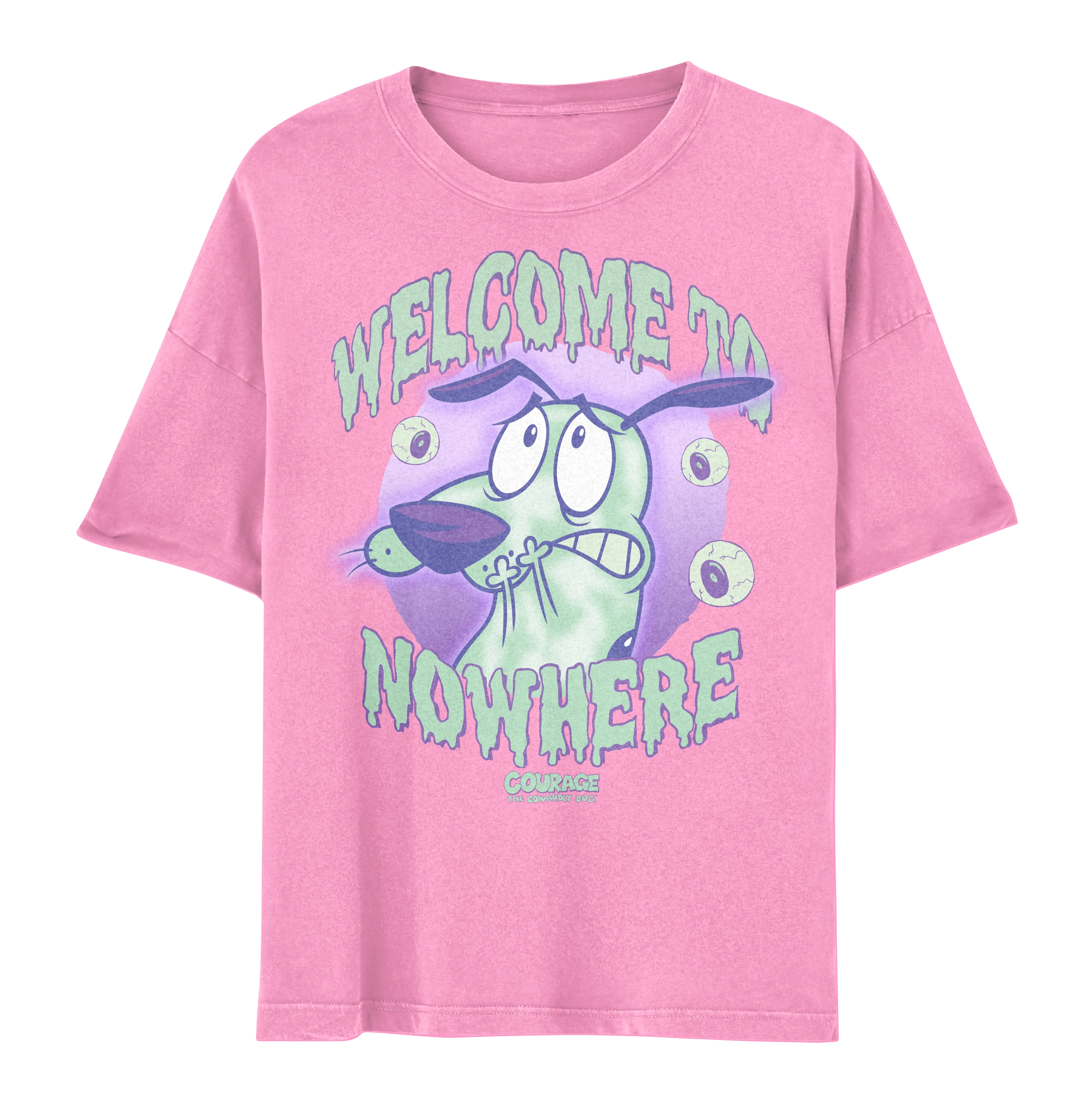 Cartoon Network Courage The Cowardly Dog Welcome To Nowhere Mens and ...