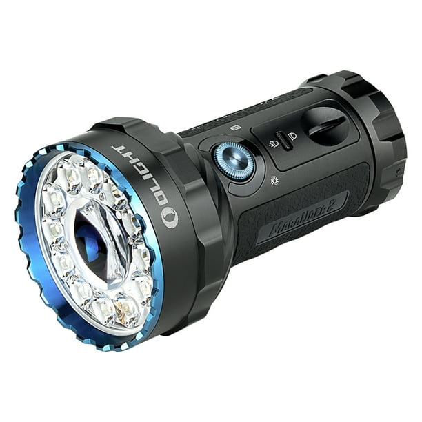 Olight Marauder Mini 7000 Lumen Rechargeable Flashlight with Spot ...