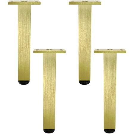 SUZH 4 Pack Kitchen Cabinet Legs Metal Adjustable Furniture Legs Height ...