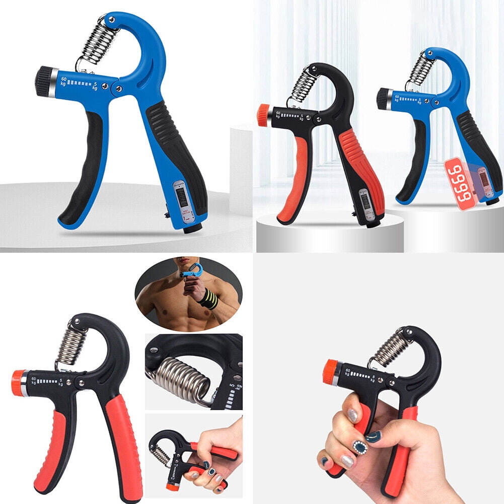 Us 2-4 Pack Adjustable Hand Grip Trainer Counter Exerciser Forearm ...