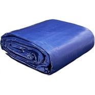Clear Poly Sheeting - 10x100 Feet – Heavy Duty, 4 Mil Thick Plastic Tarp Waterproof Vapor and ...