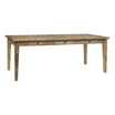 Pemberly Row Modern / Contemporary Wood Dining Table in Rustic Brown ...
