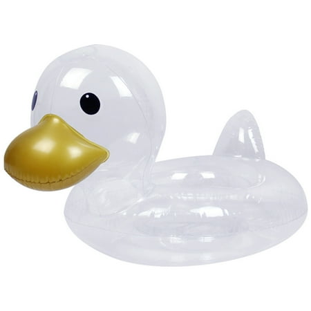 xiaxaixu Baby Swim Ring, Cartoon Duck-Shaped Life Ring Inflatable Pool ...