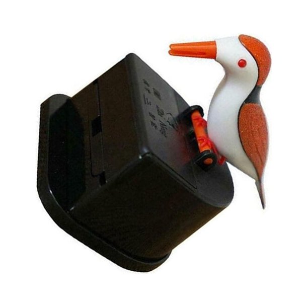 facefd Toothpick Dispenser Automatic Bird Toothpick Box Bird Woodpecker ...