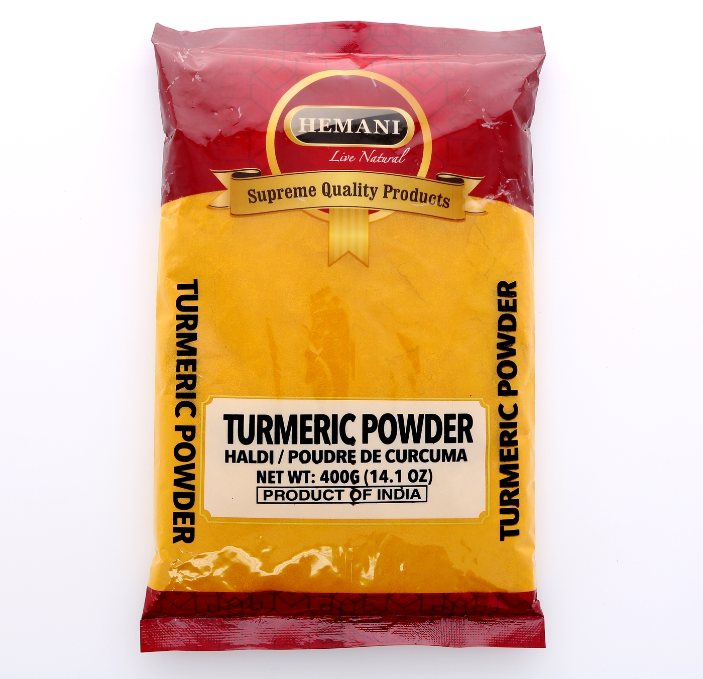 Hemani 100% Natural Turmeric Root Powder 400g (14.1 OZ) | Haldi ...