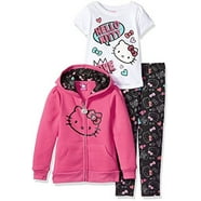 Hello Kitty Comfy 3-Piece Hooded Legging Set - Walmart.com