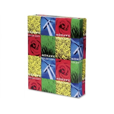 Mohawk BriteHue Multipurpose Colored Paper, 20lb, 8 1/2 x 11, Blue, 500 ...