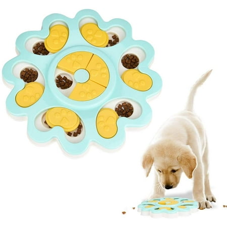 Dog Food Toy, Dog Iq Treat Dispenser Interactive Snack Feeding Bowl ...