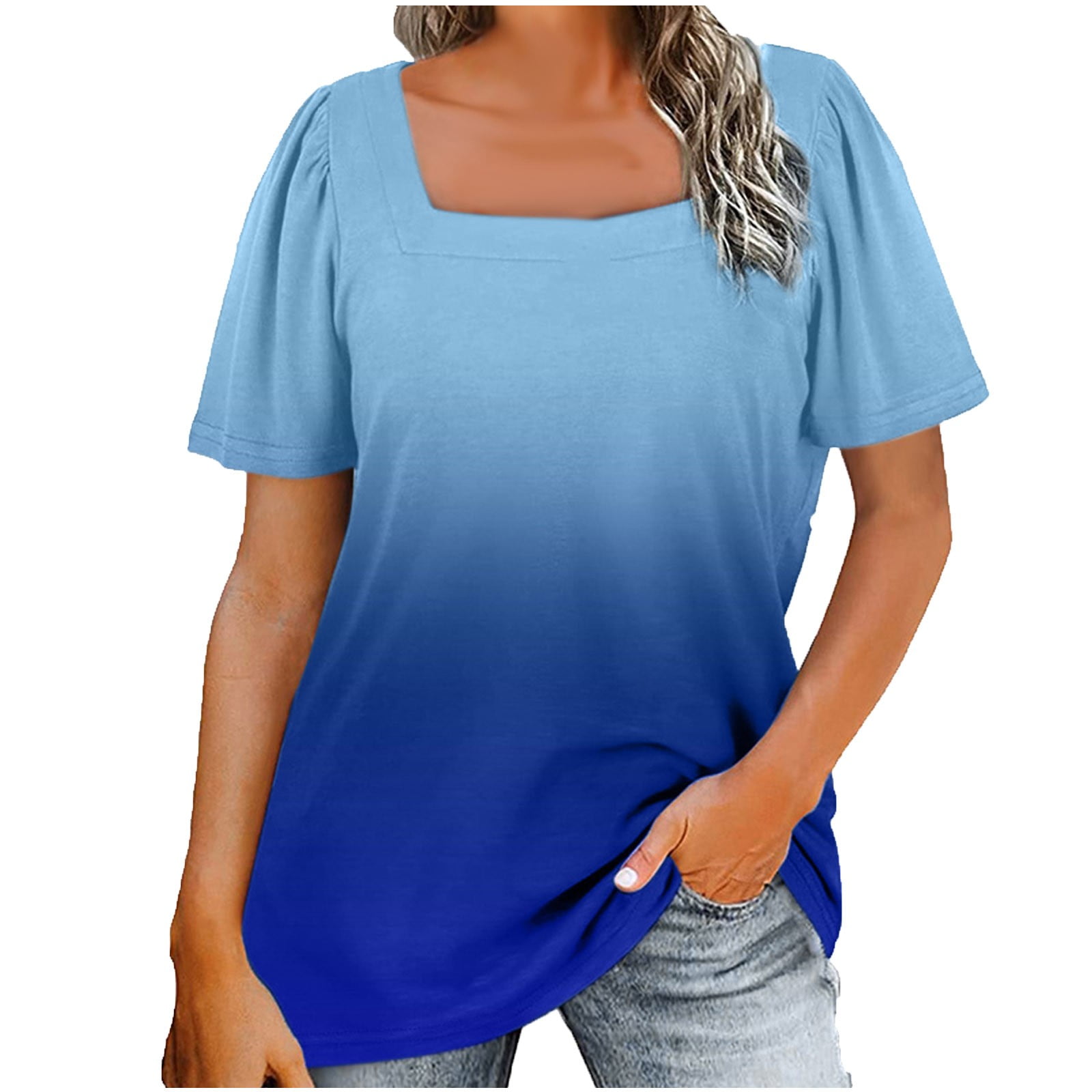 Click here for Unbranded Womens Short Sleeve Tops Womens Print Sh... prices