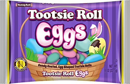 Candy Coated, Tootsie Roll Egg Shaped Candies, Perfect Easter Treats ...