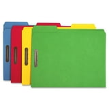 Business Source, BSN17571, Colored Fastener Folders, 50 / Box, Yellow ...