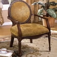 Traditional Occasional Chair, Dark Oak - Walmart.com