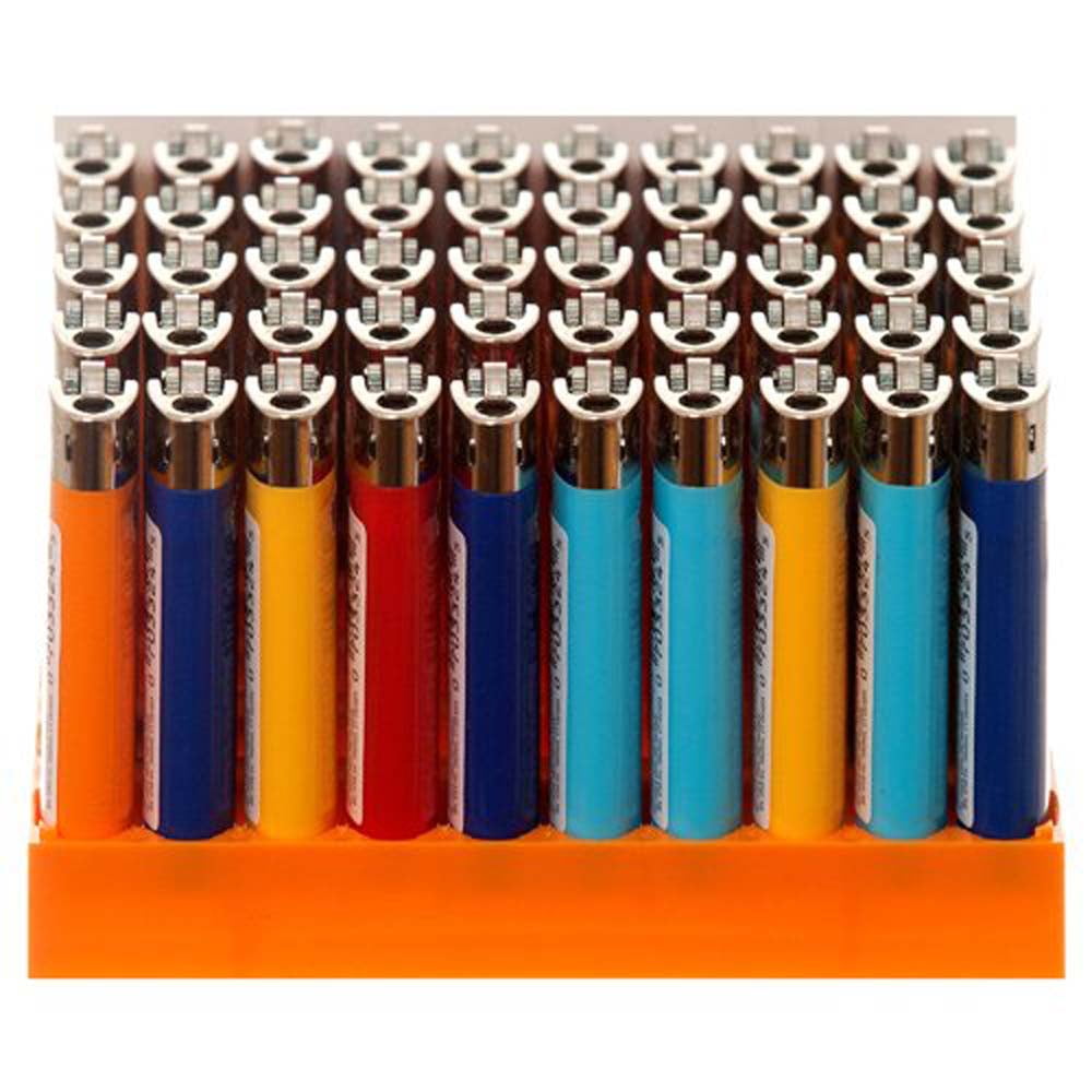 Lighters Mini Plain (50 Assorted Lighters) Sealed Box/Tray By BIC ...