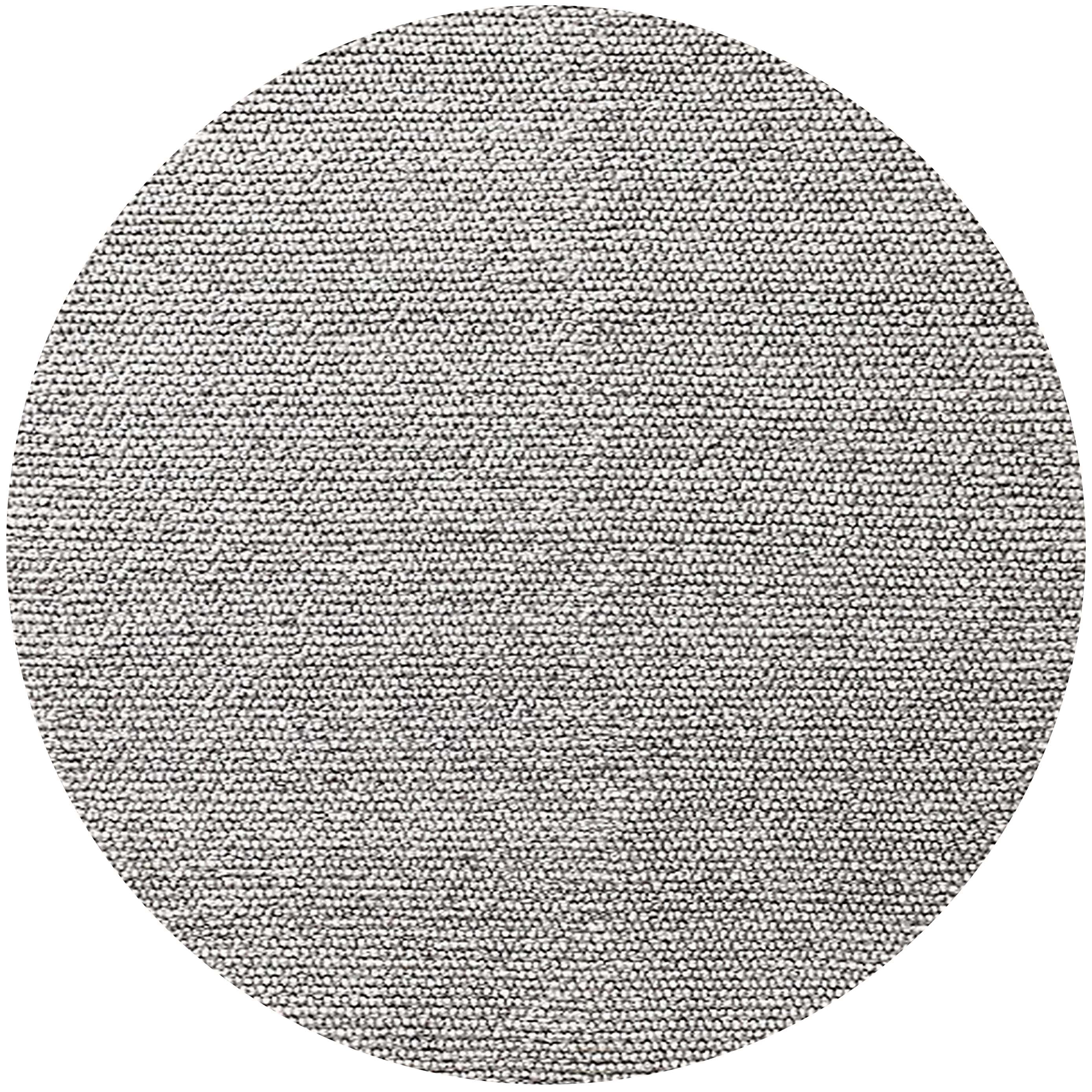 Ahgly Company Indoor Round Mid-Century Modern Carbon Gray Solid Area ...