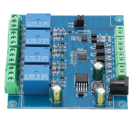 Cergrey Circuit Control Module,Relay Module 4 Channel Switch Input And Output Circuit Control ...