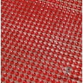 Diamond Mesh Wrap Roll Rhinestone Crystal Ribbon 4.5" x 10 yards (Red ...