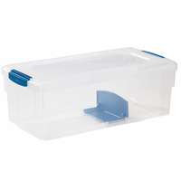 Rubbermaid FG448700ROYBL Photo and Media Storage Box, 9.1 in L x 18.3 ...