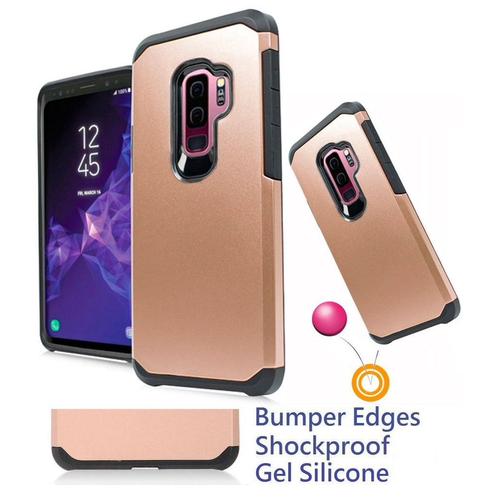 for 6.2" Samsung S9 + PLUS Galaxy S 9 + PLUS Case Hybrid Layers Phone ...