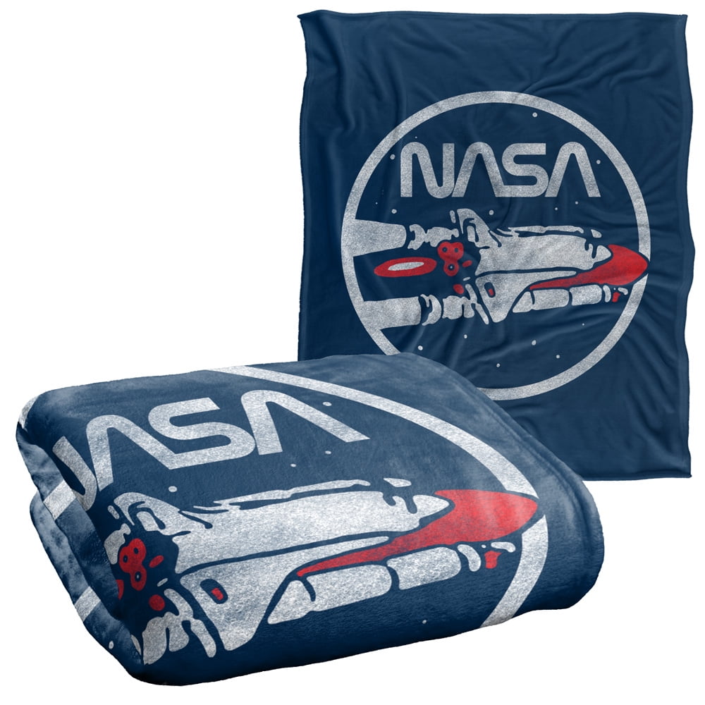 NASA Space Shuttle Flight Officially Licensed Silky Touch Super Soft ...