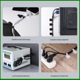 100Pcs Adhesive Wire Organizers Adjustable Cord Clip Cable Management ...