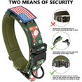 Christmas Tactical Dog Collar, Adjustable Military Training Nylon Dog ...
