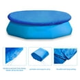 Bestway 8 Foot Round Pool Cover, PVC Material, Snug Fit for Above ...