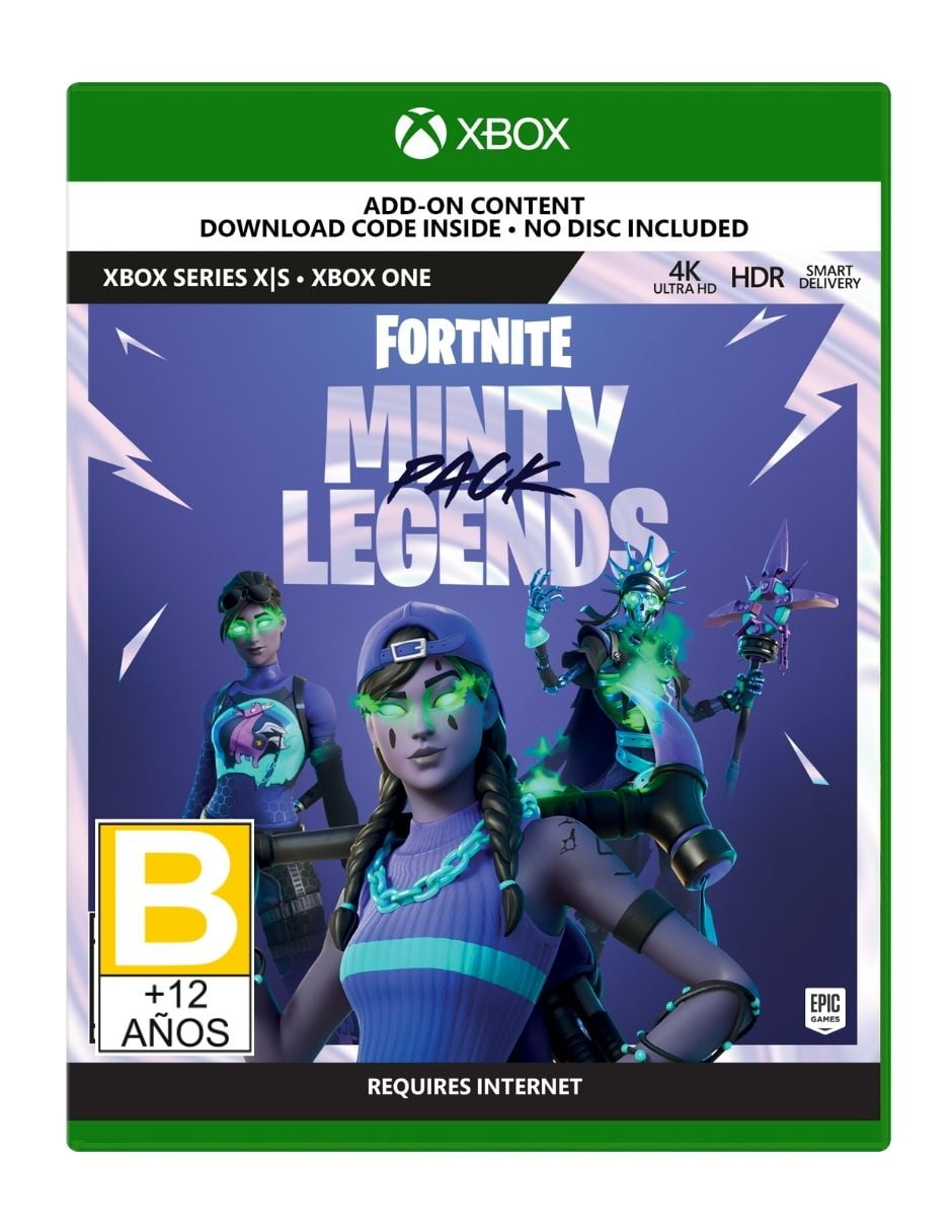 Fortnite Minty Legends Bundle XSX XB1 Epic Games Fisico | Walmart en línea