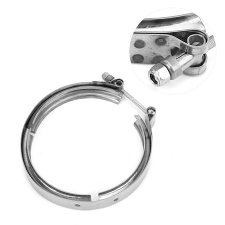 ANGGREK Turbocharger Exhaust V-Band Clamp 186917 Stainless Steel Fit ...