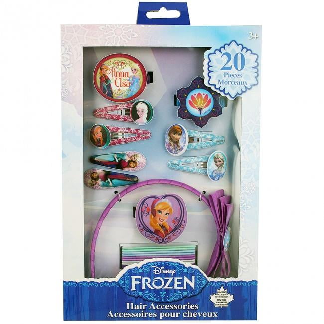 Disney Frozen 30336425 Hair Accessories Set - 20 Pieces - Walmart.com